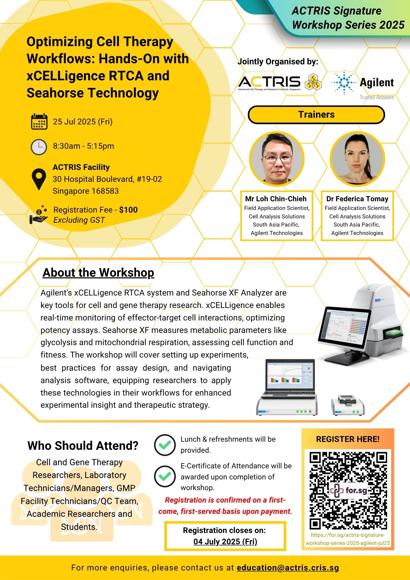Optimizing Cell Therapy Workflows: Hands On with xCELLigence RTCA and ...